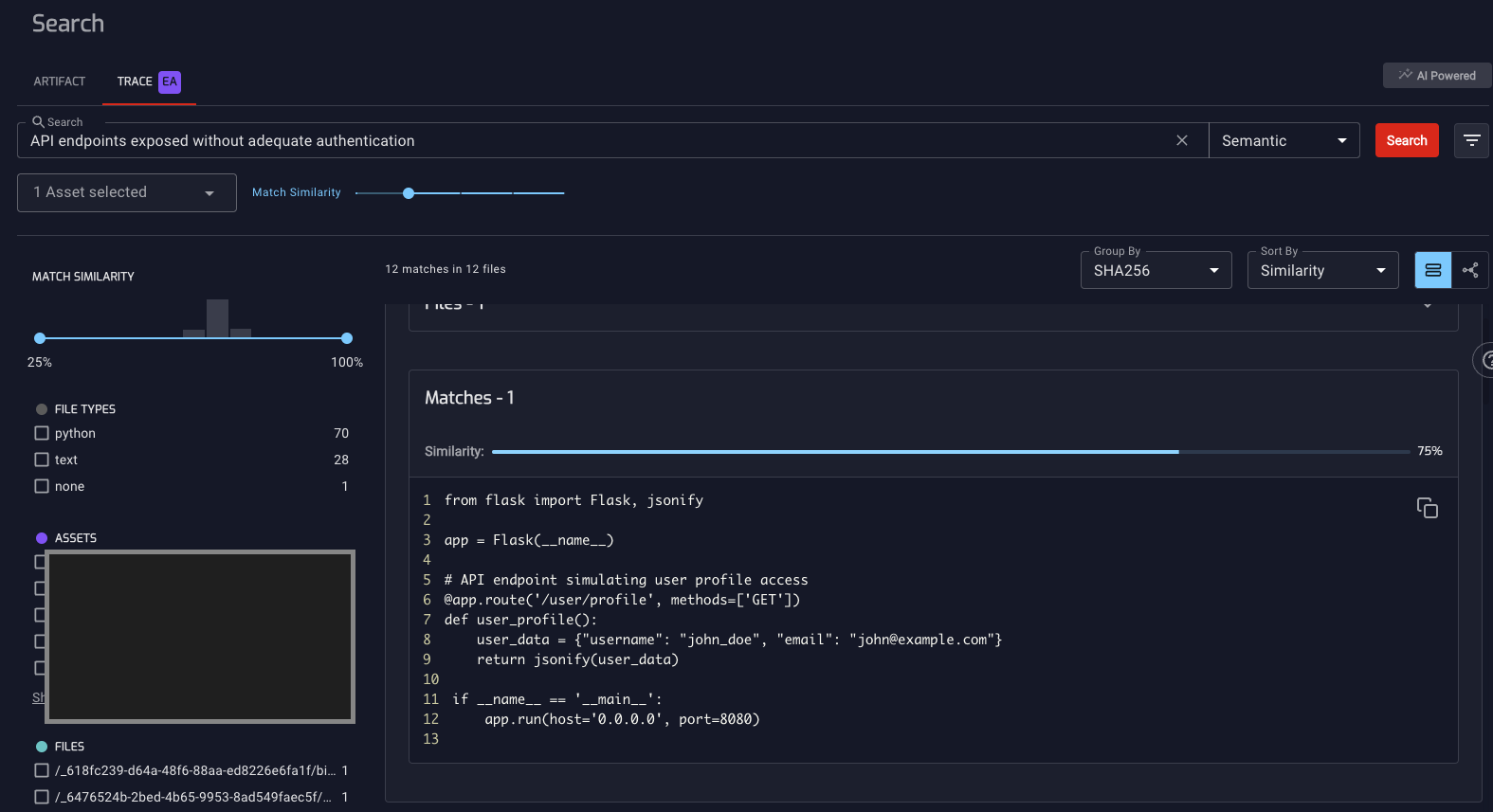 NetRise Trace: AI-Powered Intent-Based Vulnerability Search